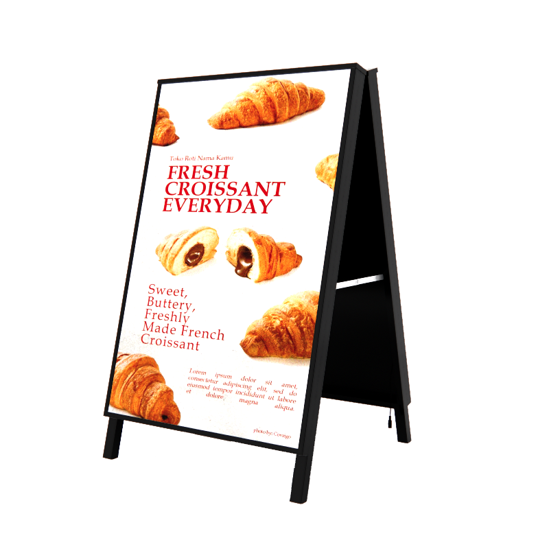 Double-sided A1 Size Ultra-thin Light Boxes with Bracket – LC Sign